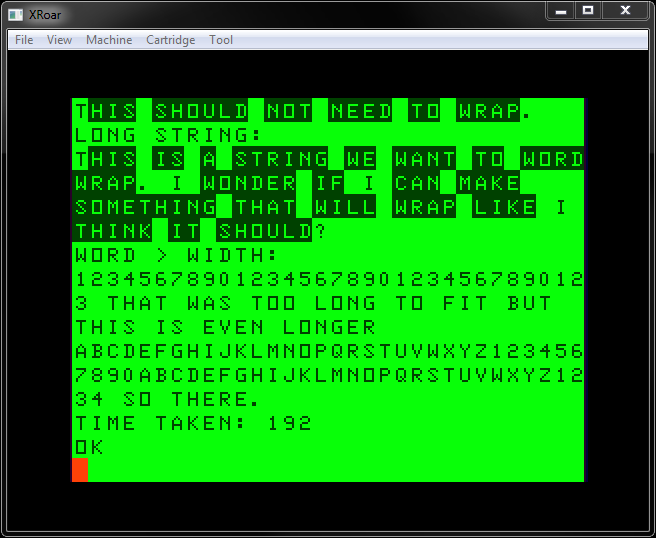 More BASIC Word Wrap Versions Sub Etha Software