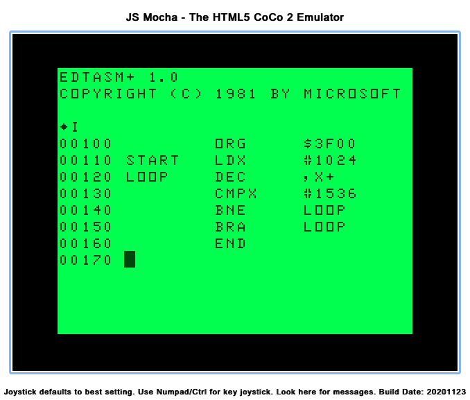 Spiraling in Color BASIC and 6809 Assembly – part 2 | Sub-Etha Software