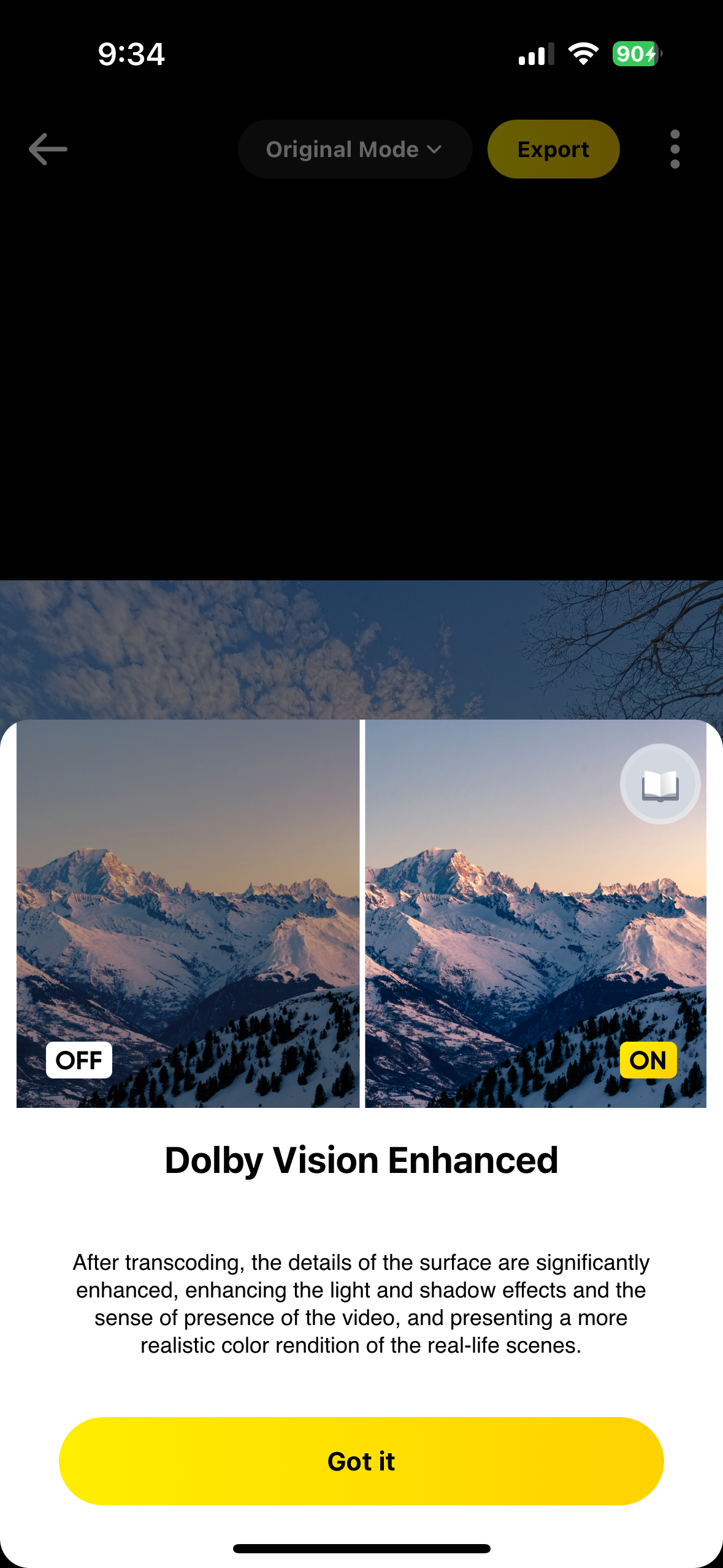 Insta360 Dolby Vision Enhanced comparison | Sub-Etha Software