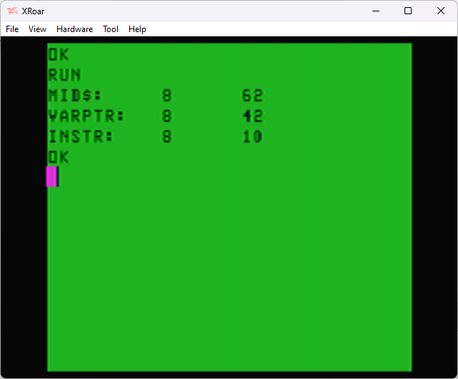 Counting Characters In A String In Color Basic Sub Etha Software