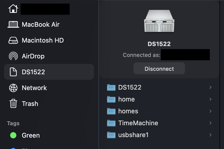 Mount Synology NAS home folder on Raspberry Pi | Sub-Etha Software
